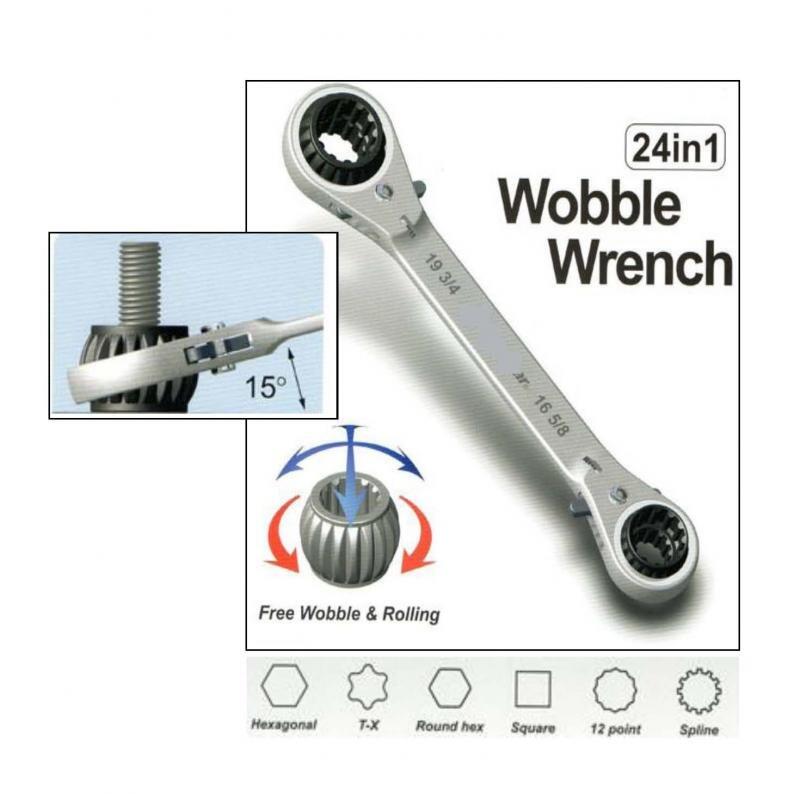 24in1 Wobble Gear Wrench