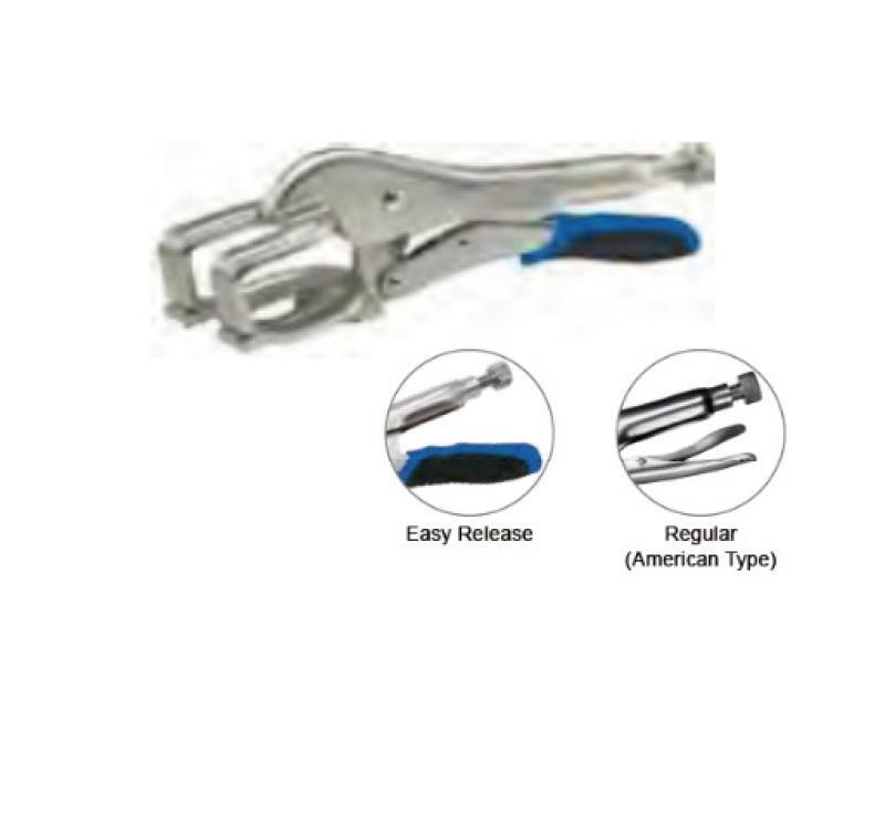 EASY RELEASE WELDER'S GRIP LOCKING PLIERS
